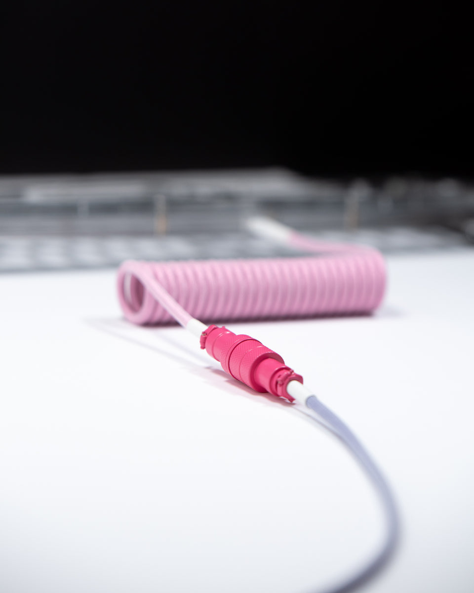 Mechanical Keyboard Cable - Strawberry Gelato – WestM